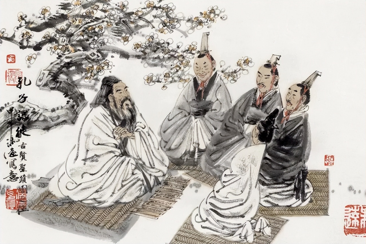 The beautiful woman refused to share a car with Confucius, Confucius ...