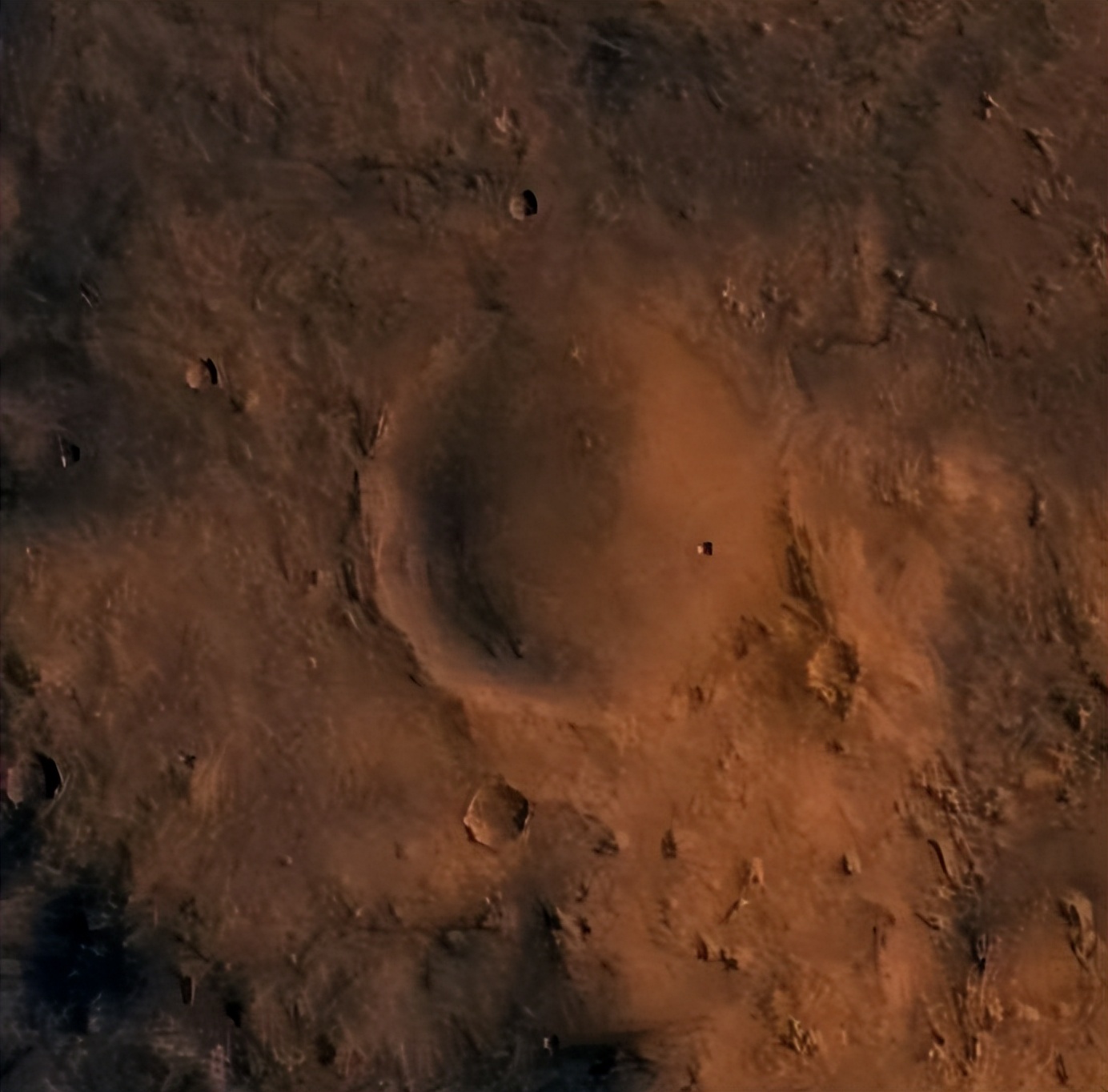 55 million kilometers away from the earth, Perseverance sent back ...