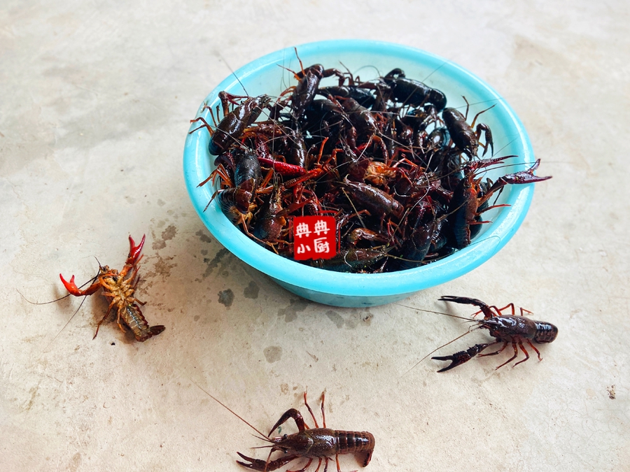 The crayfish cleaned by yourself is clean and hygienic, and it tastes ...