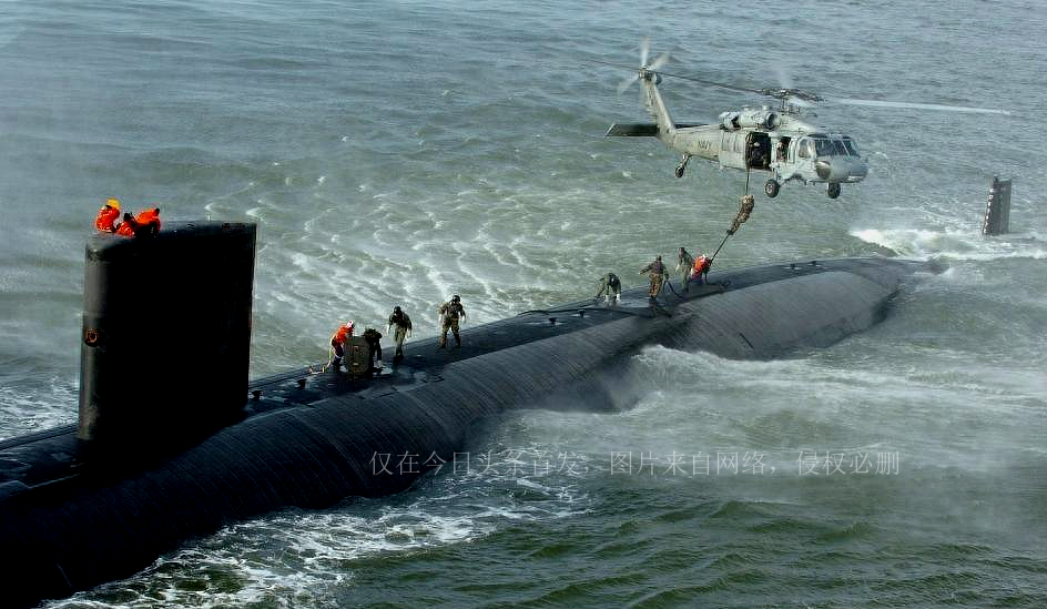 A loud noise came from the South China Sea! US nuclear submarine ...