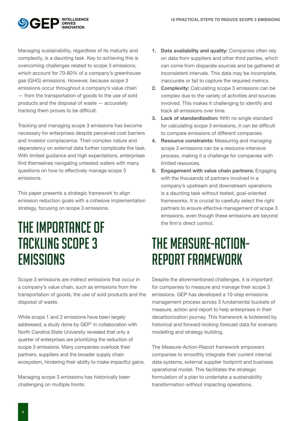 10 Practical Steps to Reduce Scope 3 by 2024 Report (English version ...