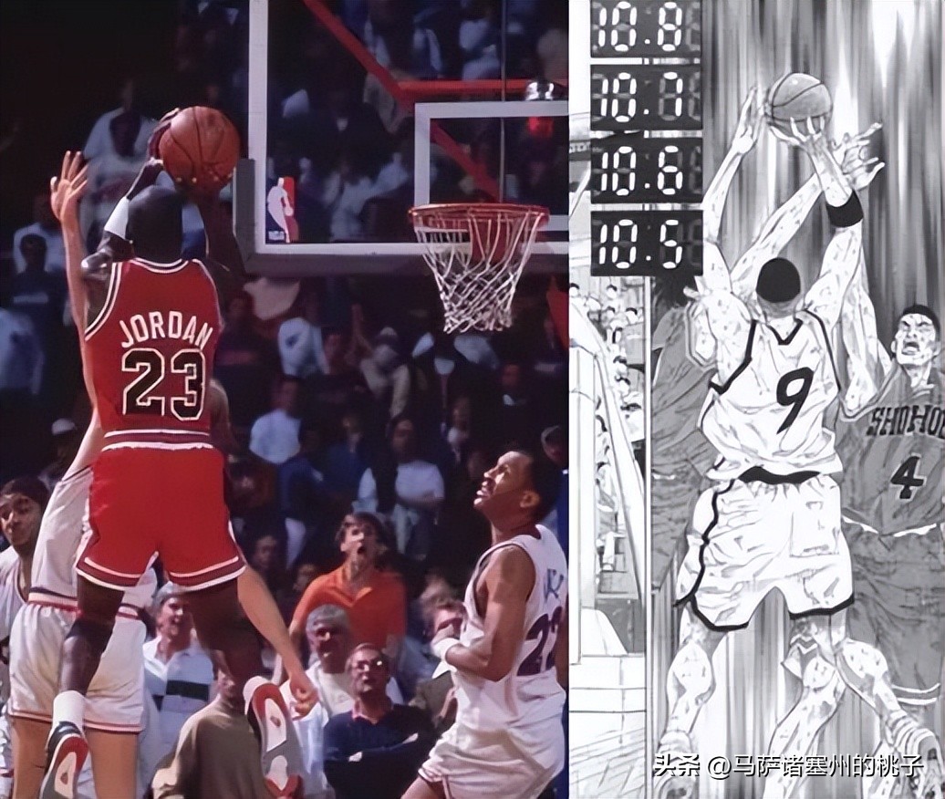 Counting the similar moments between Slam Dunk and NBA, Xiandao is ...