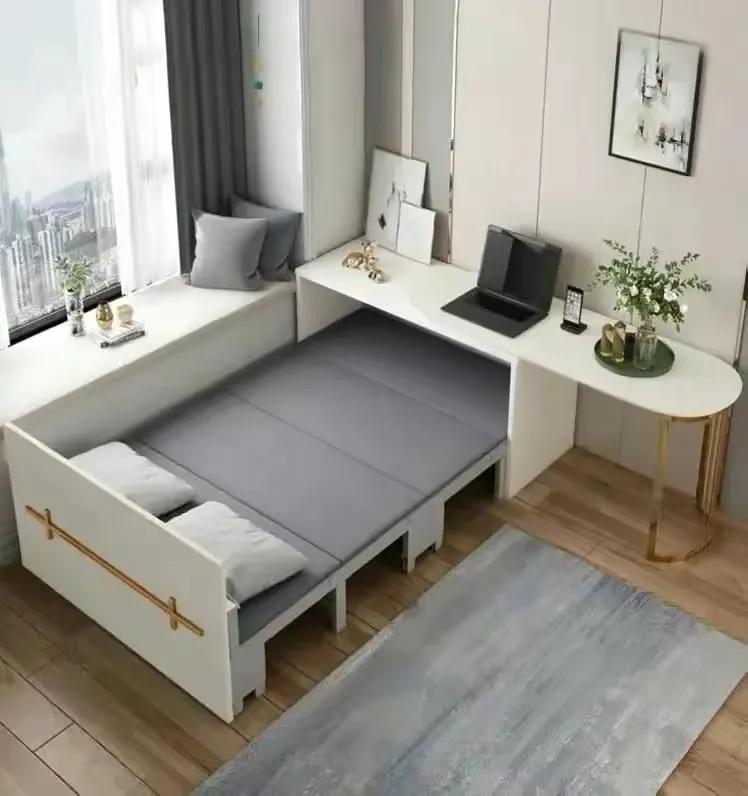 The new invisible bed is neat, beautiful and space-saving, meeting the ...