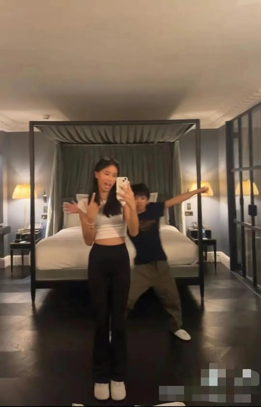 Lin Ruiyang stayed in a high-end hotel in France for vacation! The ...