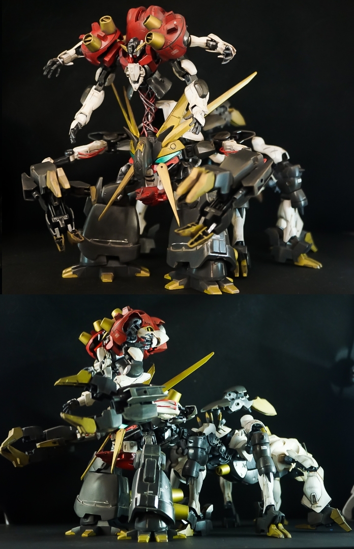 Iron-blooded Gundam Model Transformation Devil Gundam Model - iNEWS