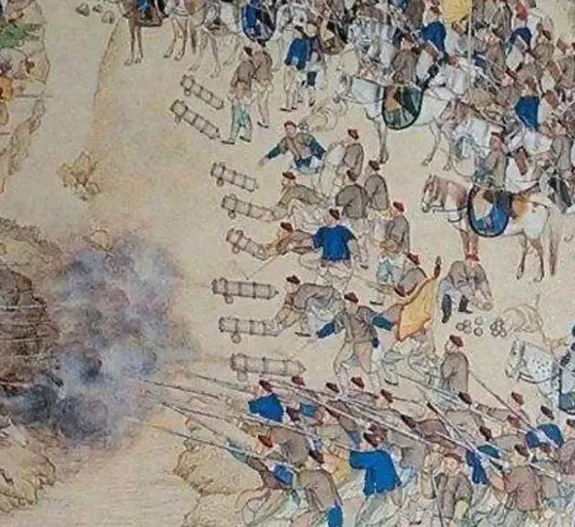 The invincible Eight Banners Army retreated greatly when Kangxi ...