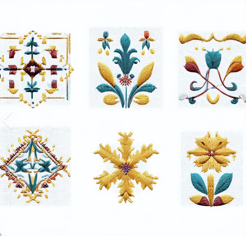 Retro elements, ancient embroidery, the essence of Olshtia's retro ...