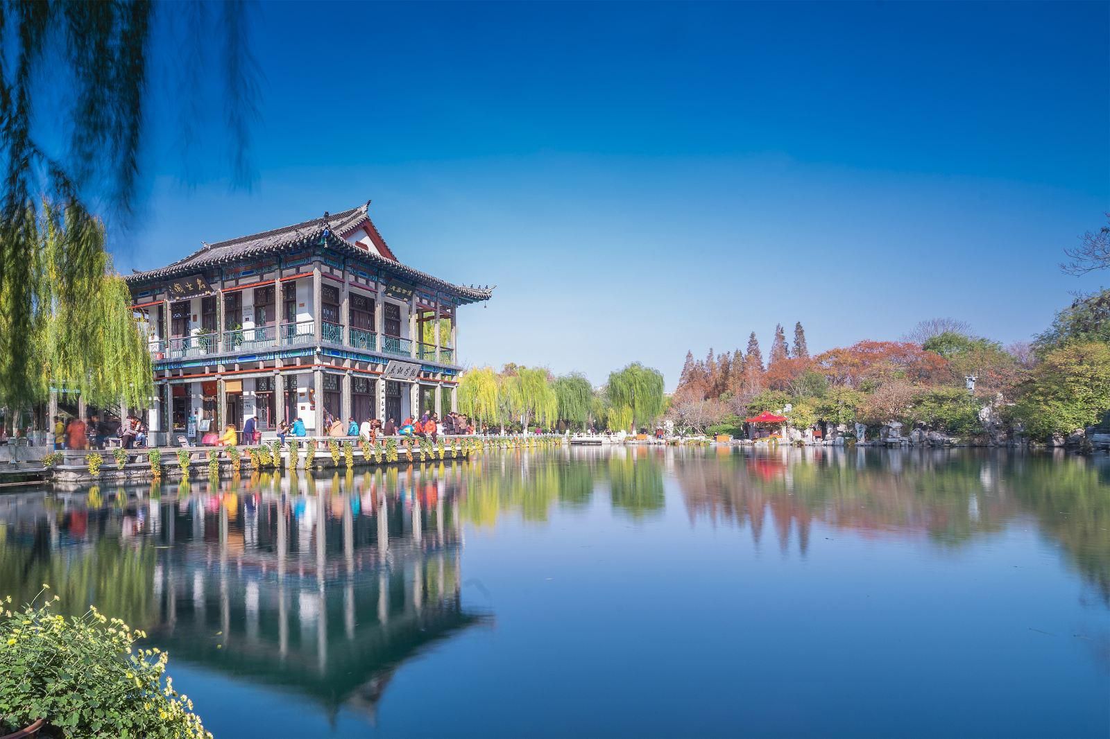 A good place to visit in Jinan-Wutan Lake Park - iMedia