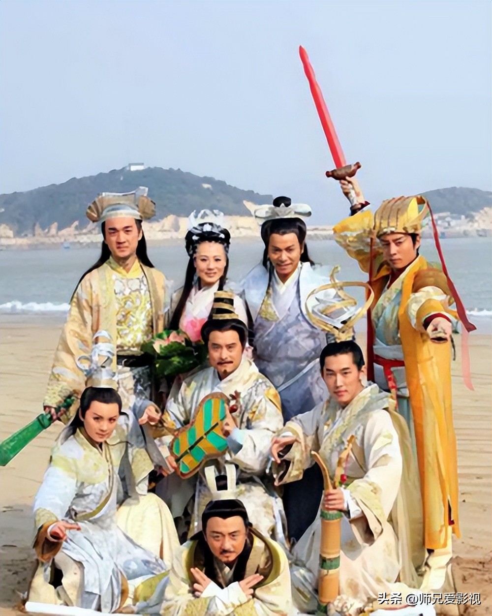 The film and television works on the theme of "Eight Immortals" are ...