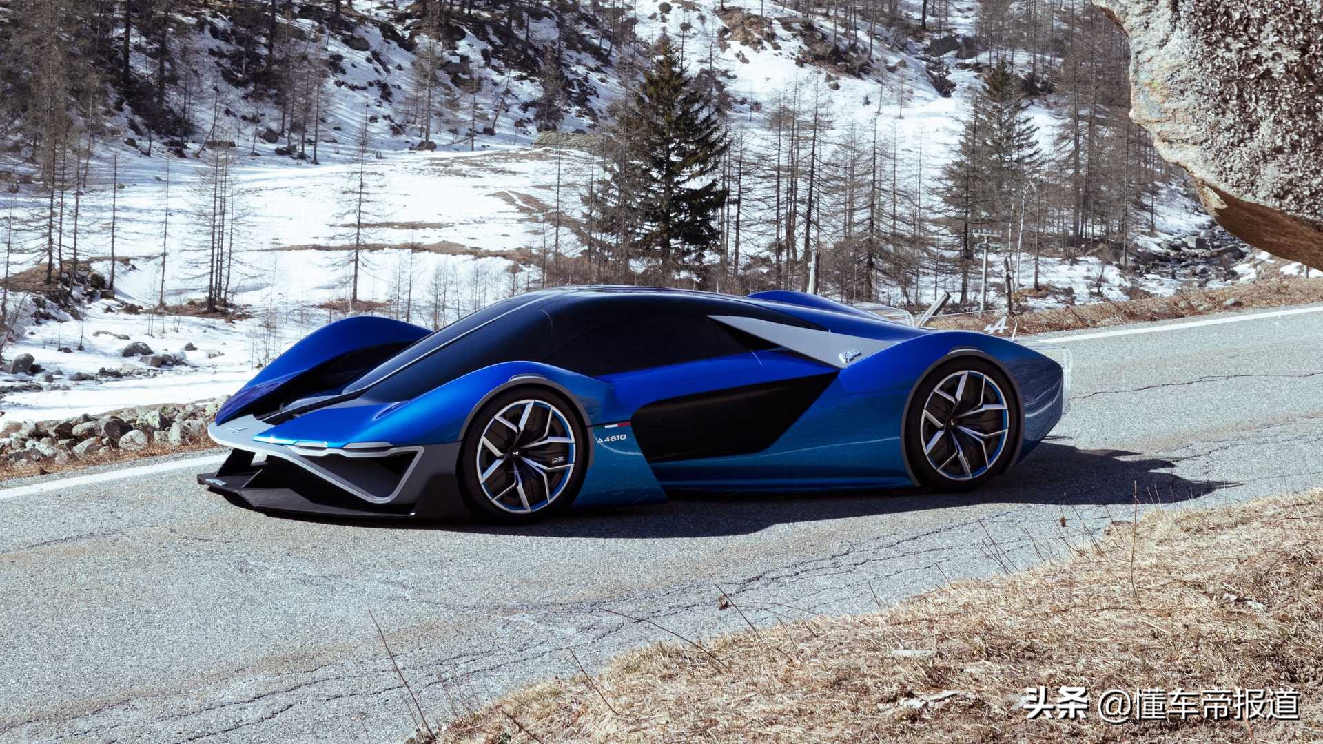 Using hydrogen power, the future or the WEC!Alpine A4810 concept car ...