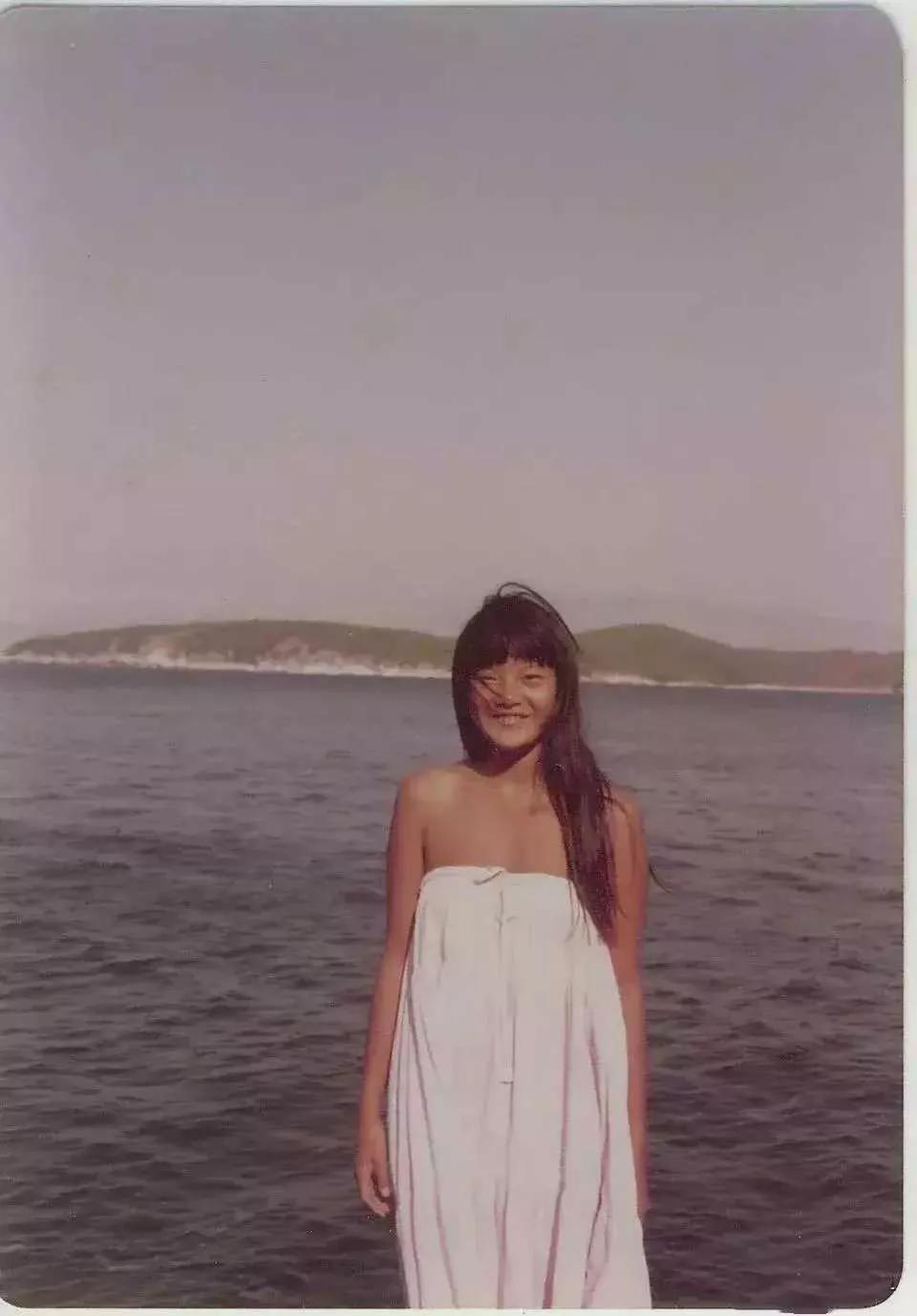 In 1990, photos of 29-year-old Hong Huang visiting the lake were ...