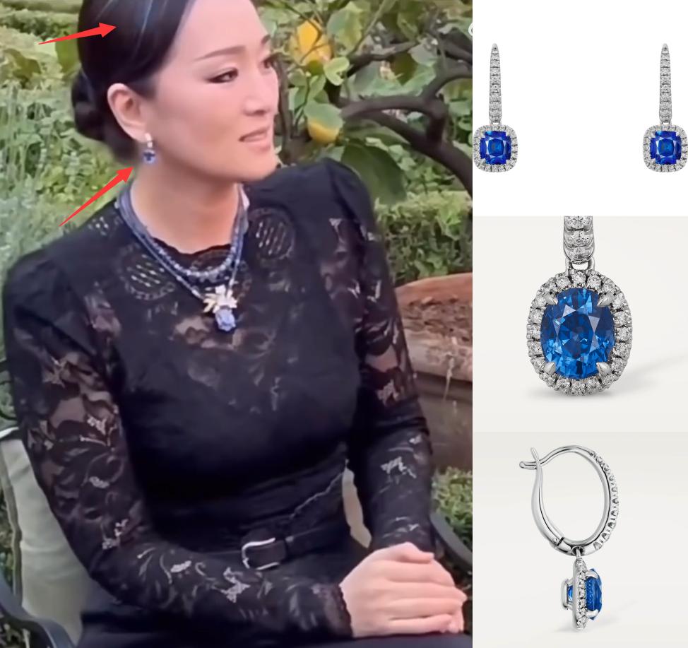 Gong Li and Guo Jingjing are rarely in the same frame! Wearing a 2.25 ...