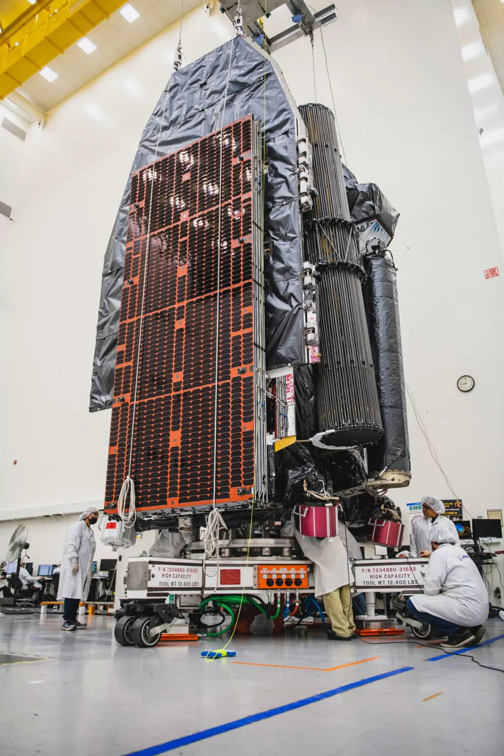 The first Viasat-3 ultra-high-throughput communication satellite ...