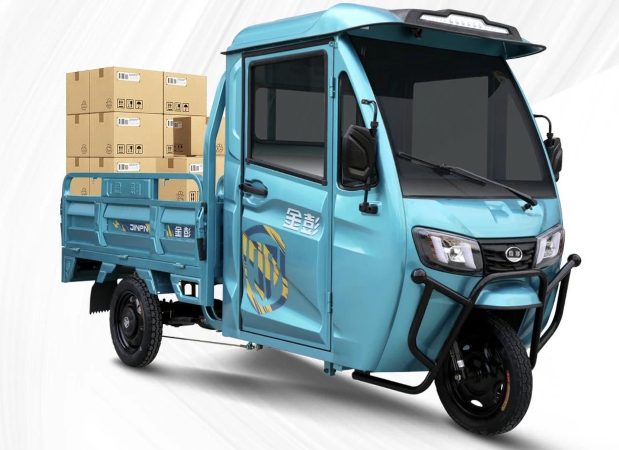 Evaluation of Jinpeng Ruichi S Tricycle: Passenger and cargo double warehouse design, shelter ...