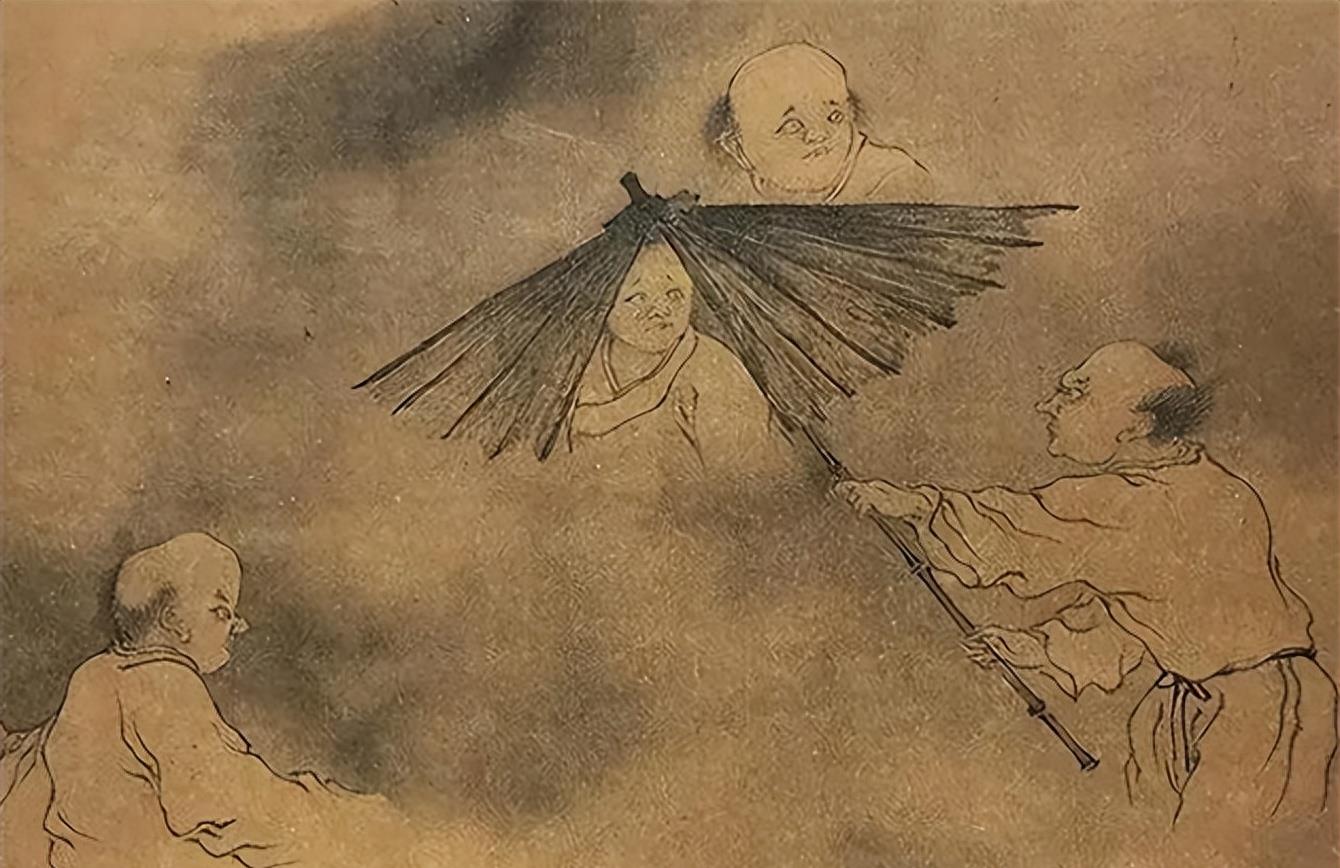 Luo Pin, a painter of the Qing Dynasty, claimed to have seen ghosts and ...