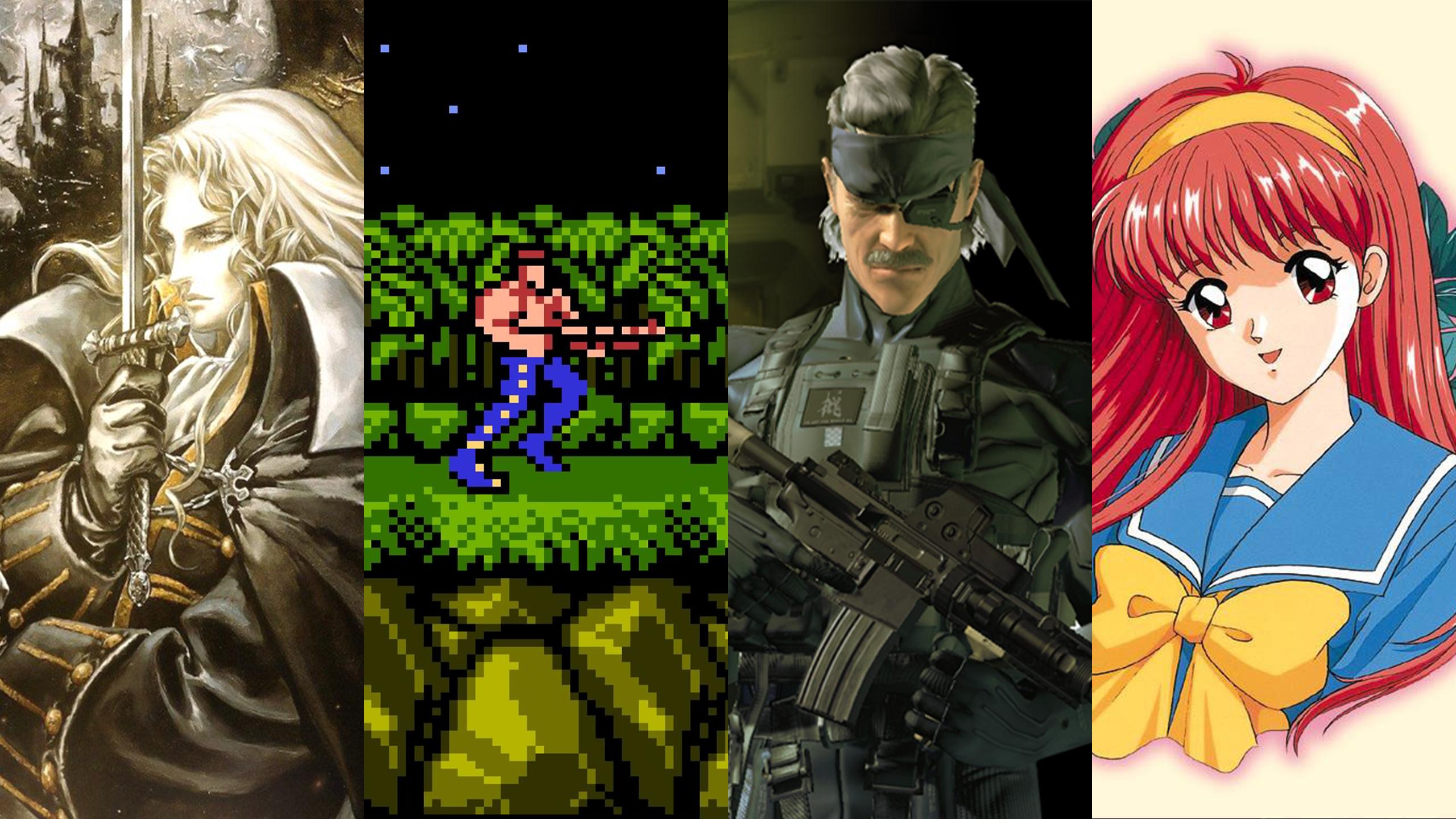 KONAMI Top 10 Classic Game IPs! Although it is hidden in the snow ...