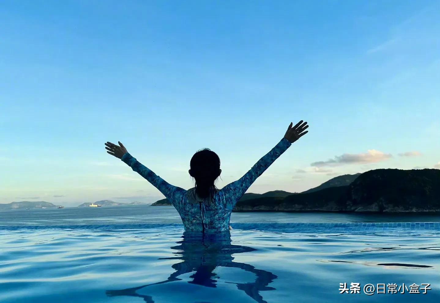 Xie Na led the children to enjoy the Ocean Park! Fans are ecstatic ...