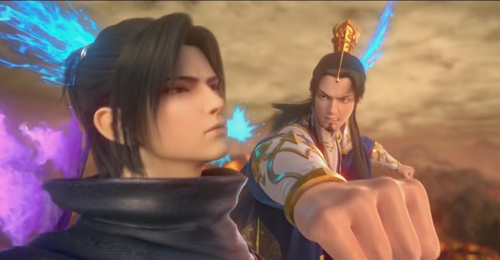 Fights Break Sphere: Xiao Yan fights Han Feng, Medusa helps! - iNEWS