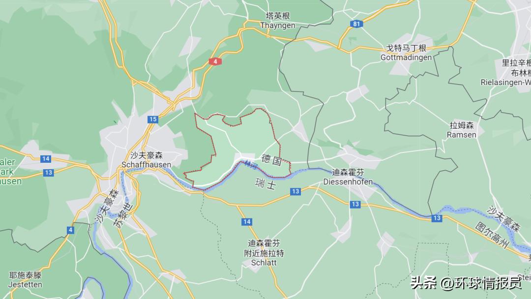 Ever dreamed of being Swiss? Why do Germany and Italy have an enclave ...