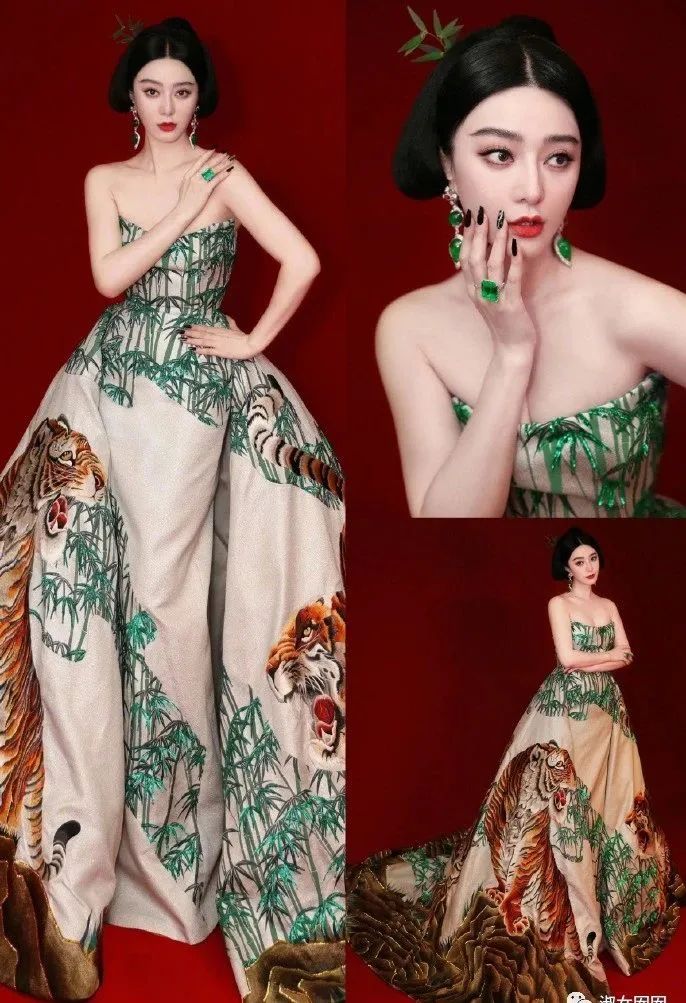 Fan Bingbing's 16 dresses at the Cannes Film Festival, and Gao Ye only ...