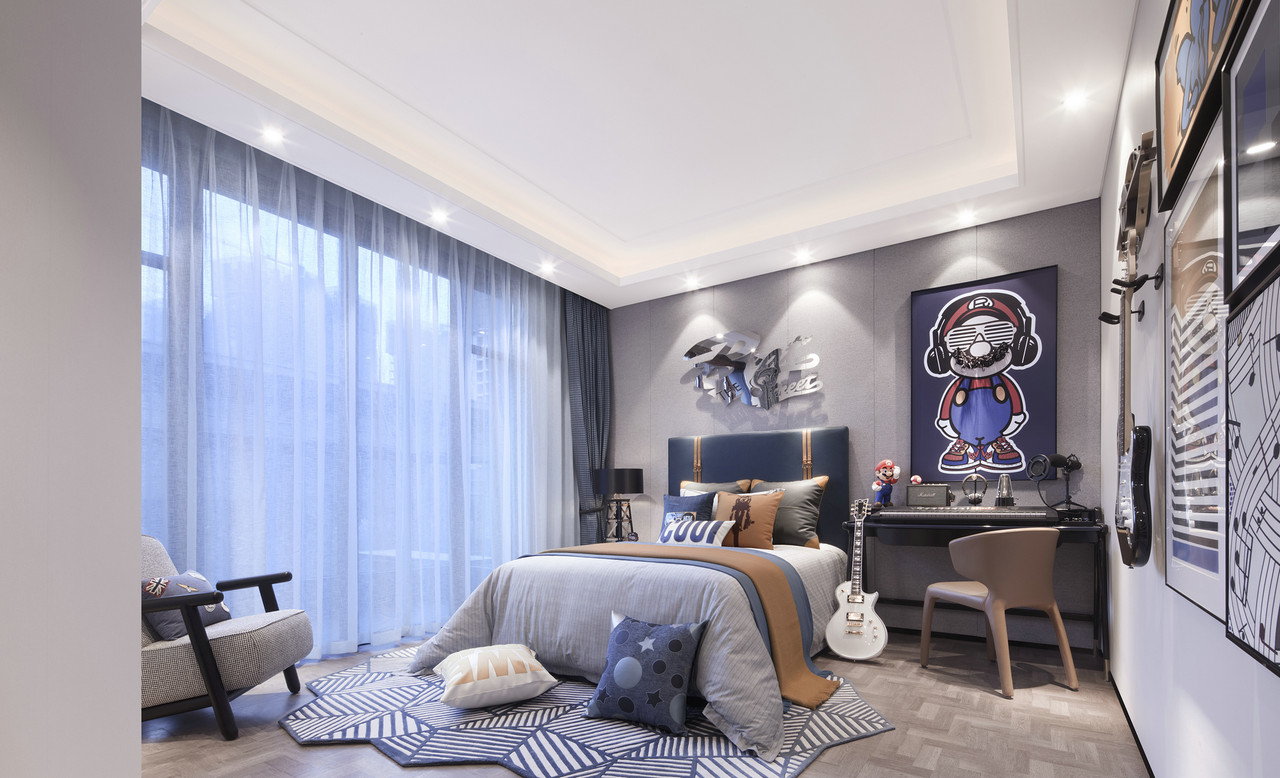 280 square meters house decoration, noble and elegant - iNEWS