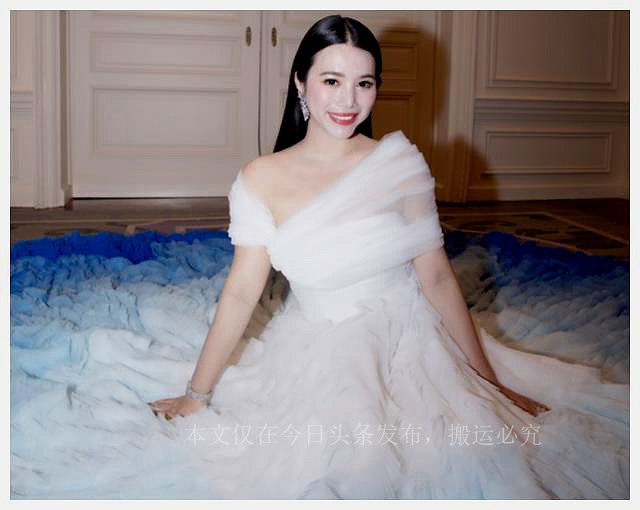 "Super celebrity" Yu Wanwan: A dress is worth a suite, and the 680 ...