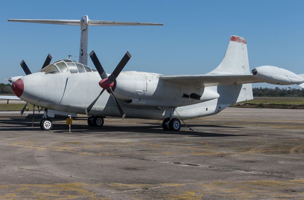 World aircraft grand view: the only surviving North American AJ-2 ...