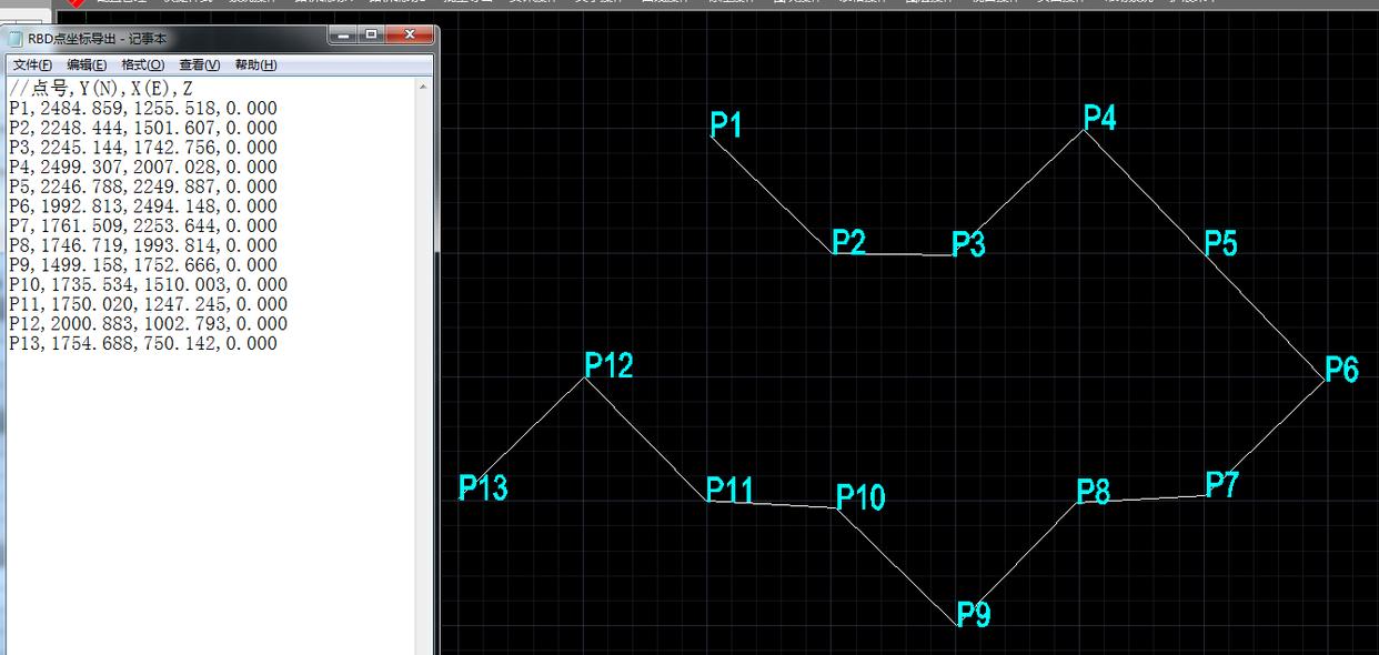 How CAD can quickly extract and export coordinates - iNEWS