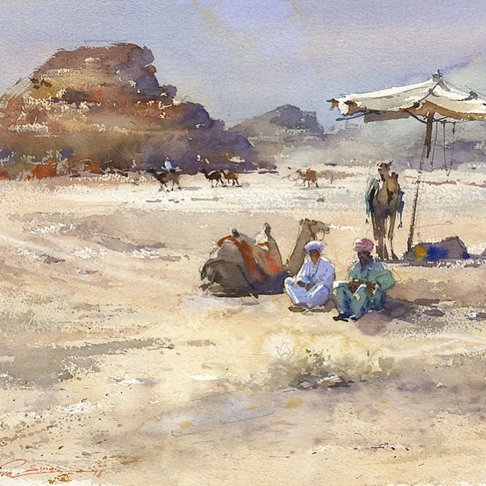 Igor Sava, a Moldovan watercolor painter, takes you to appreciate the ...