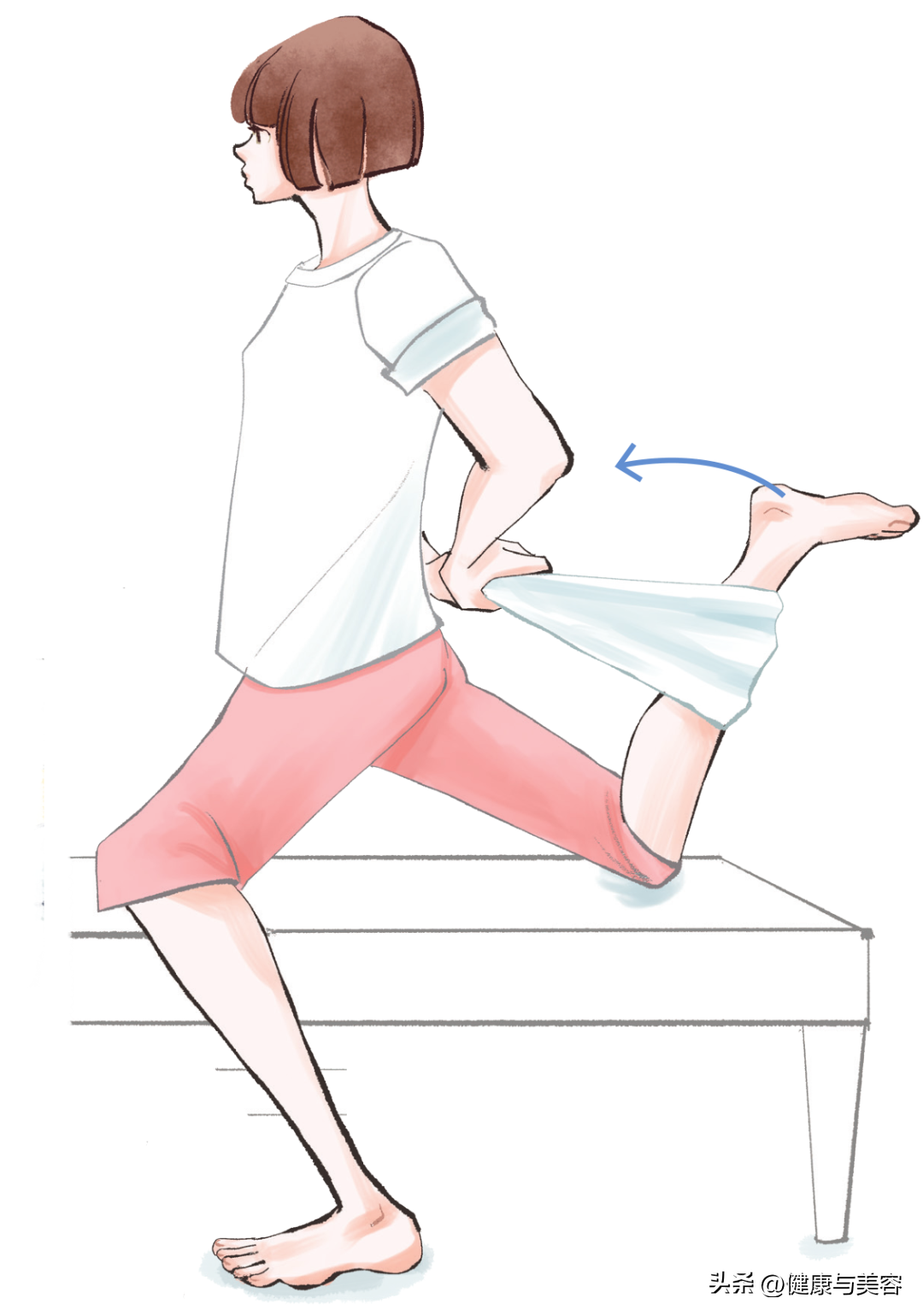 Leg edema, lower body relaxation, stretching methods by professional ...