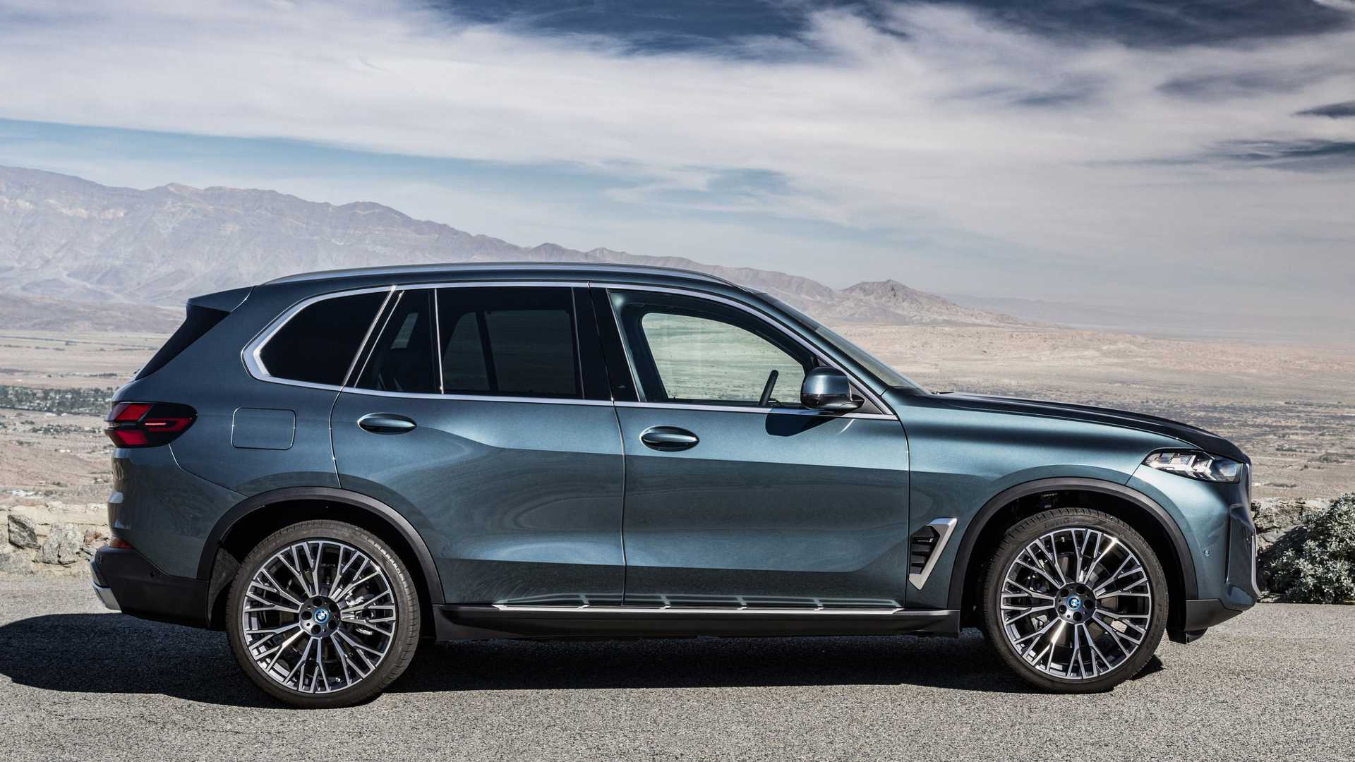 BMW's mid-term facelift X5 official image release has obvious changes ...