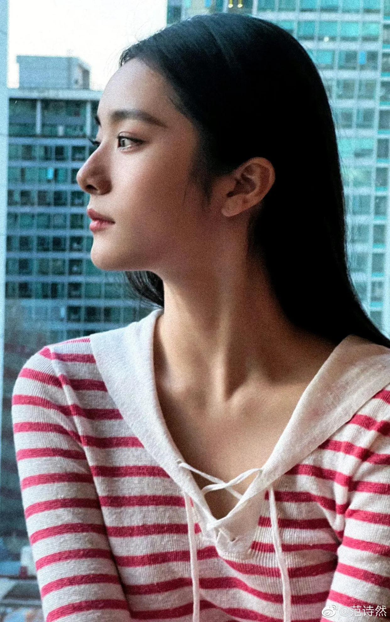 Fan Shiran's beautiful picture collection, charming look makes people ...