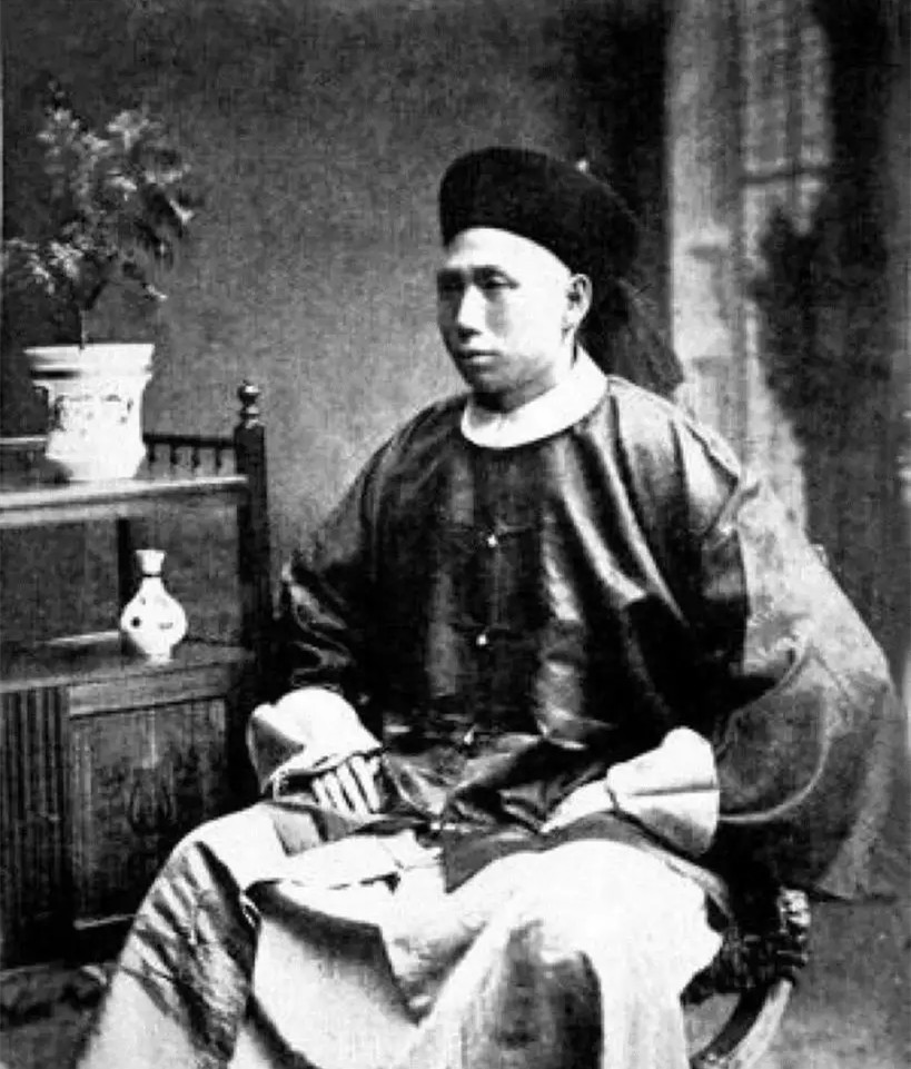 The patriotic poet of the Qing Dynasty, Huang Zunxian's ten poems, with ...