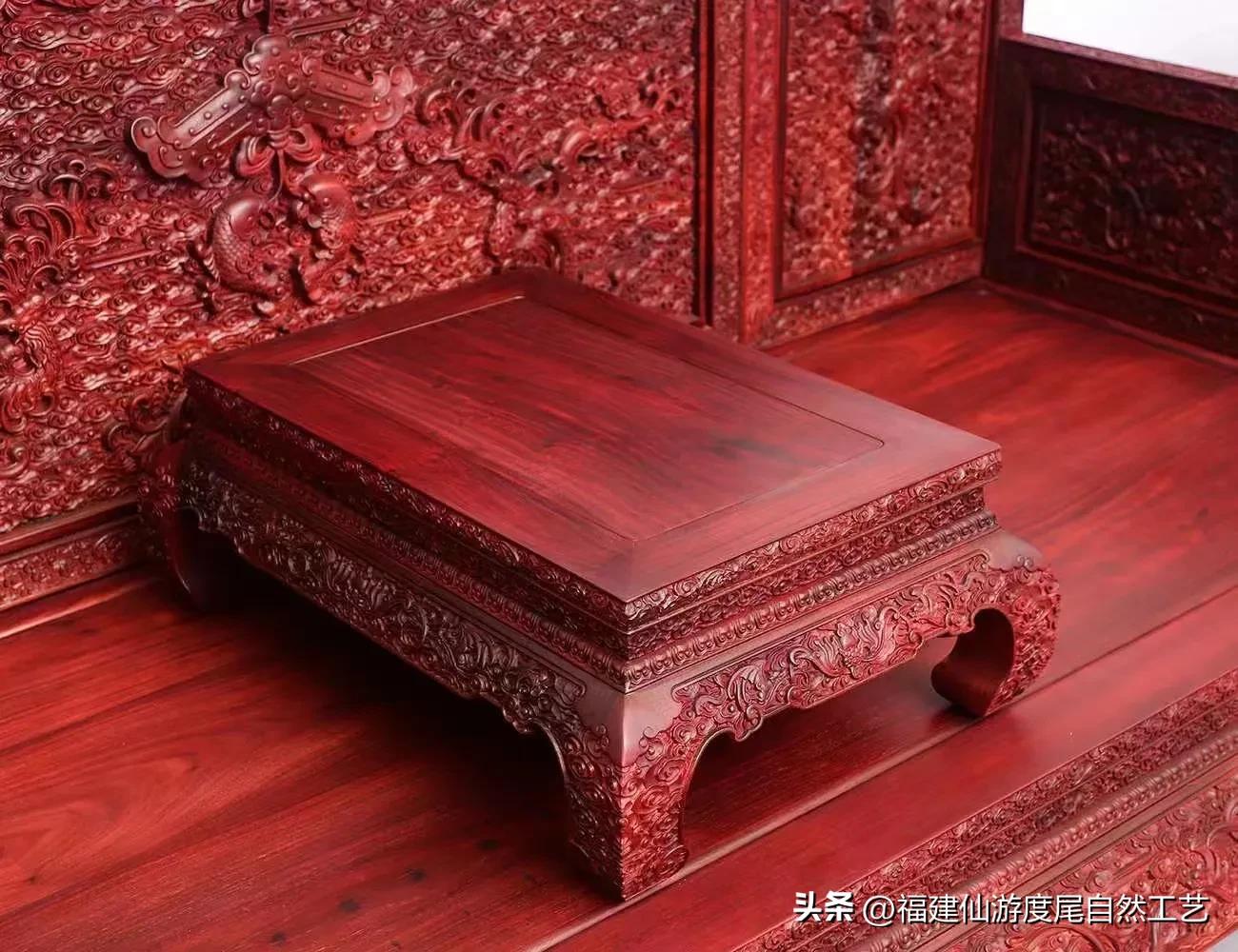 Blood sandalwood Fuqing Youyu sofa - iNEWS