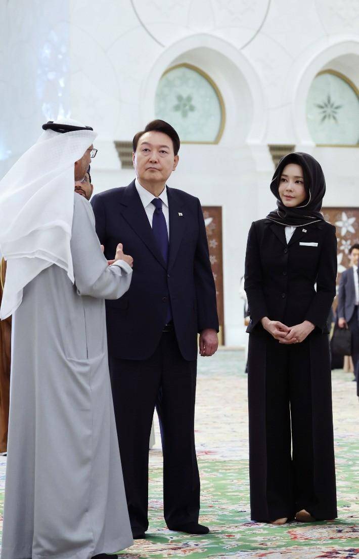 Kim Kun-hee, the first lady of South Korea, has become what countless ...