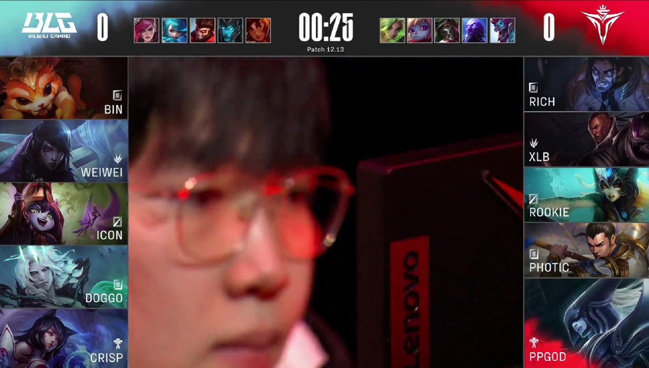 Rookie enters the field perfectly, Bin keeps getting sick!BLG started with an advantage in the ...