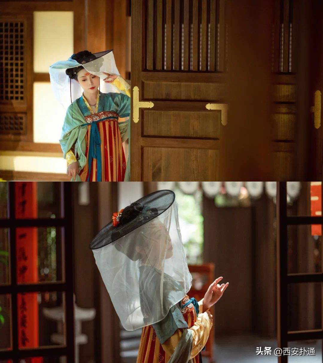 If you can travel through it, it must be Xi'an people wearing Hanfu ...