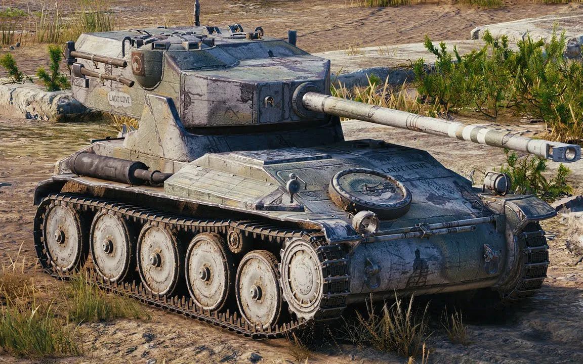 One of the most famous tanks in the world, behind the AMX32 main battle ...