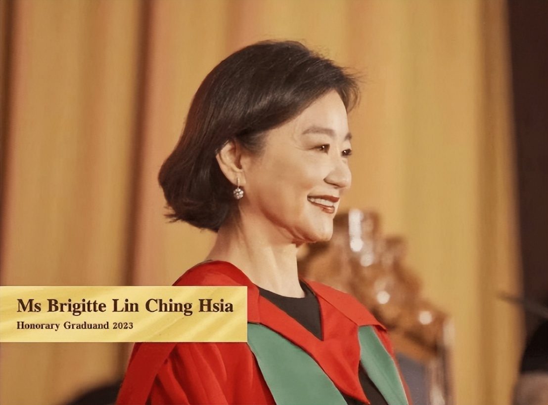 68-year-old Dr. Brigitte Lin's graduation photo exposed! Ordinary ...