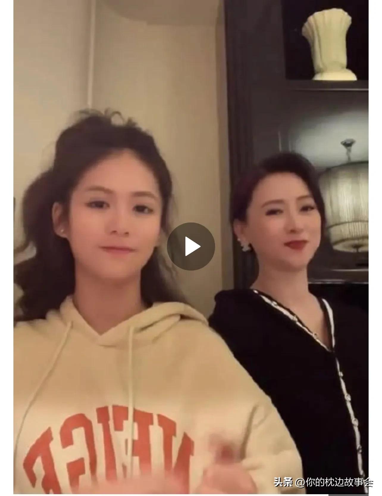 The 54-year-old Weng Hong's true face is exposed, and her daughter's ...