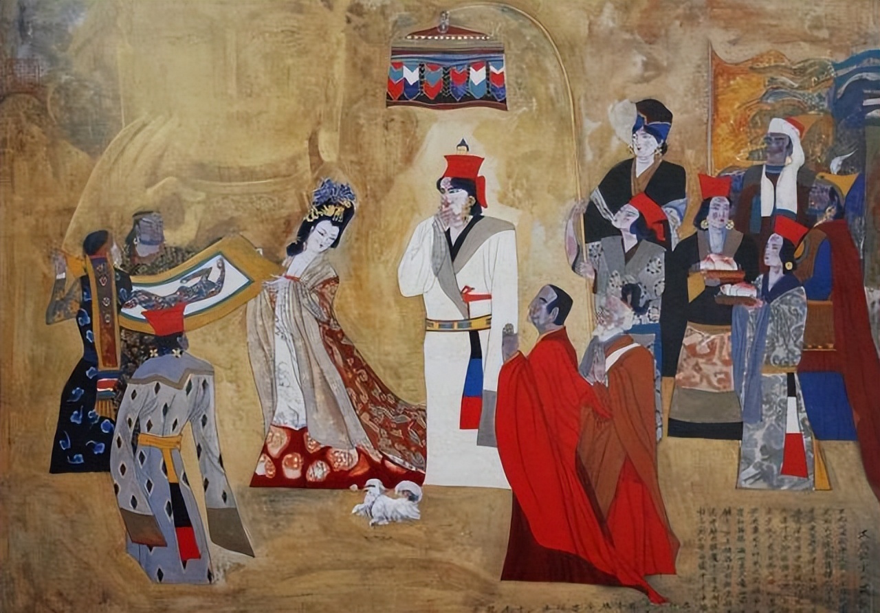 Rong Yu saw that harmony prevailed, so he wrote a poem about the Five ...