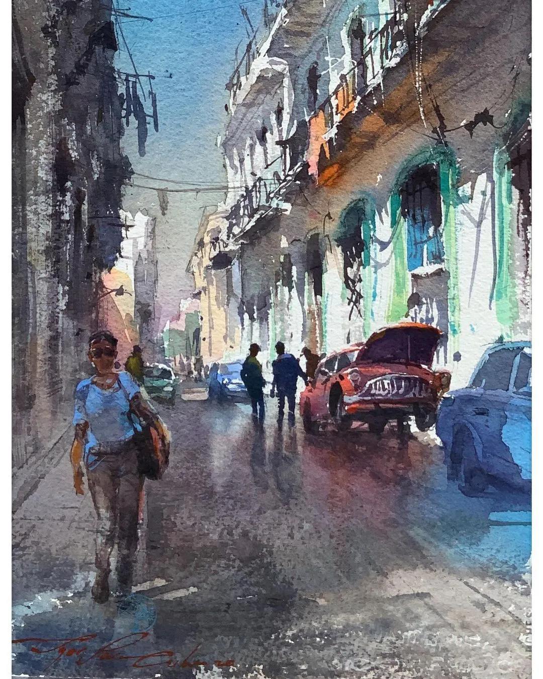 Appreciation of the works of Italian watercolor painter Igor Sava - iNEWS
