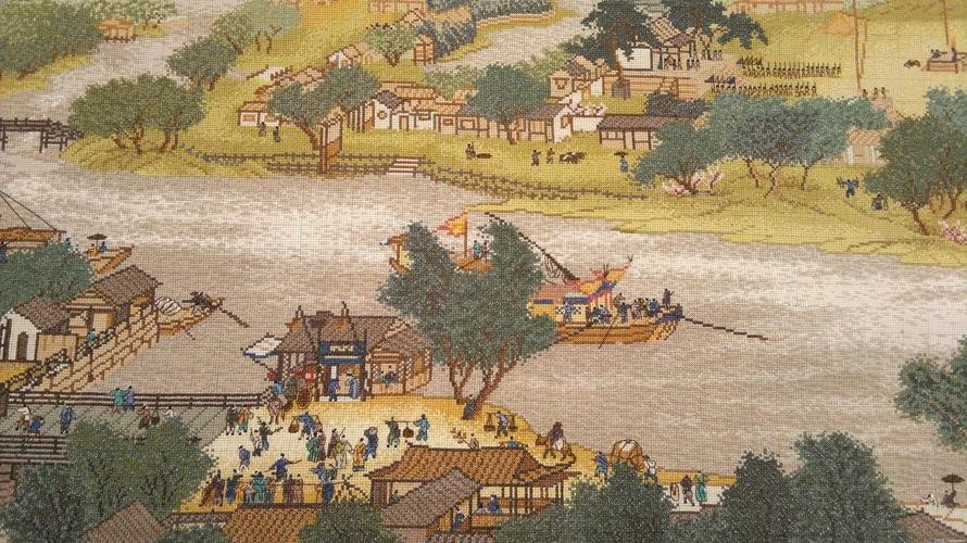Taking "Along the River During the Qingming Festival" as an example to ...