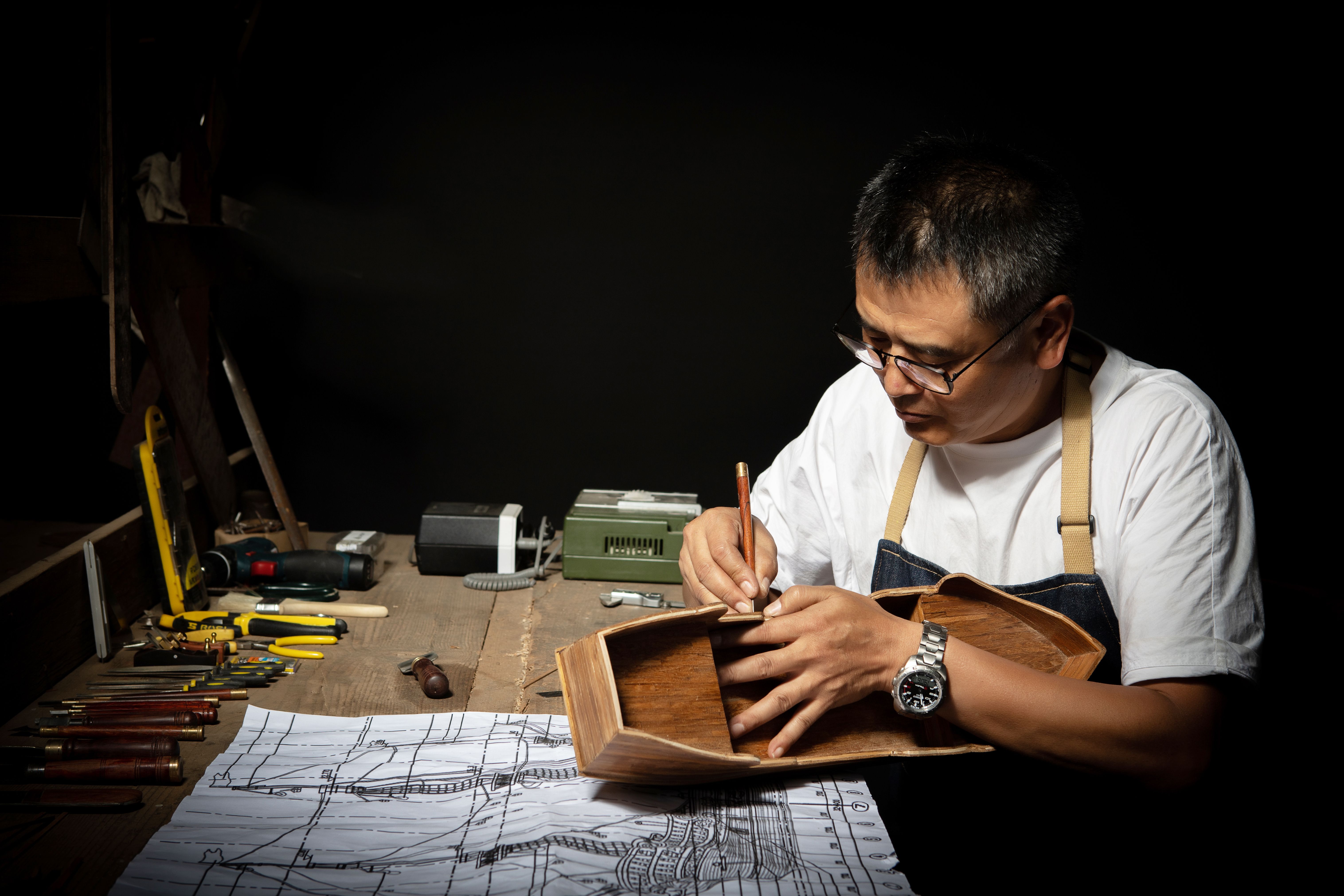 600 years later, the ship model master in Kunming "restored" Zheng He's ...