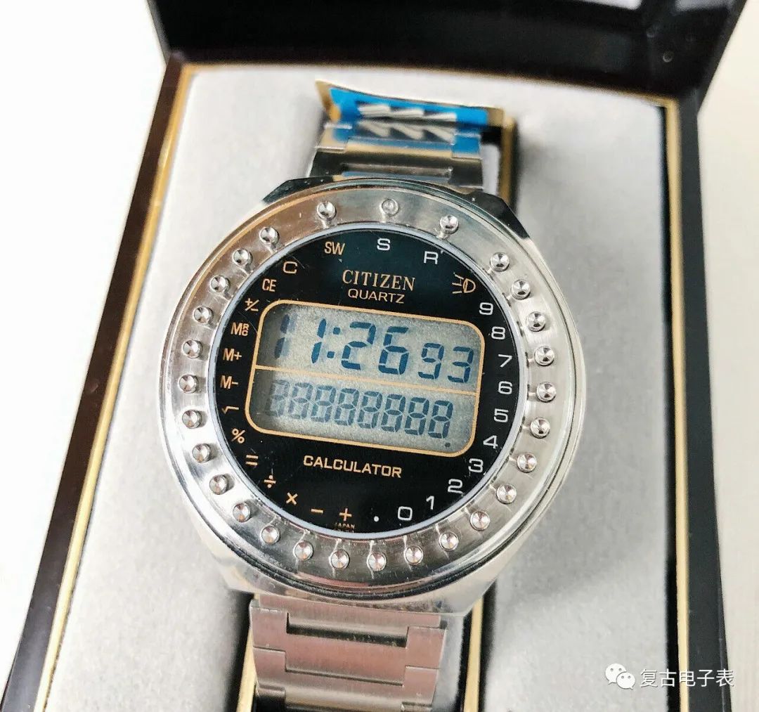 老式撥號電話外觀的計算器手錶——citizen 49-9421/9135 - 頭條匯