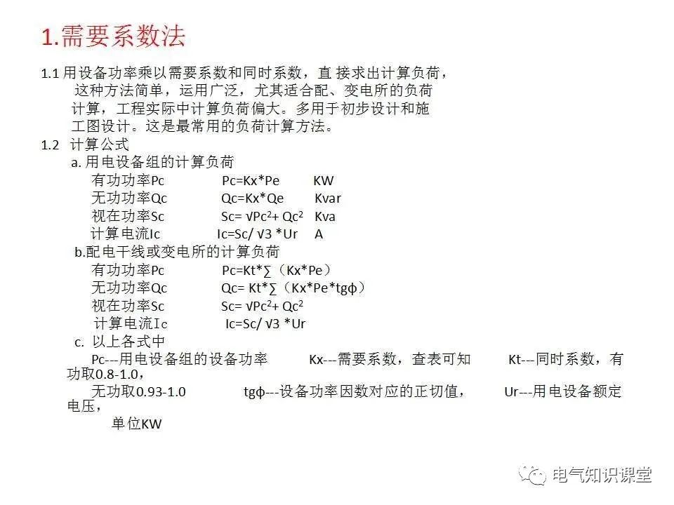 Detailed explanation of the load calculation method, simple and ...