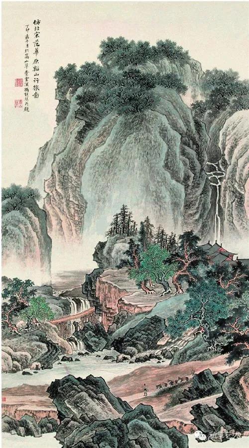 Excellent brush and ink Shanghai-style painter Feng Chaoran - iNEWS