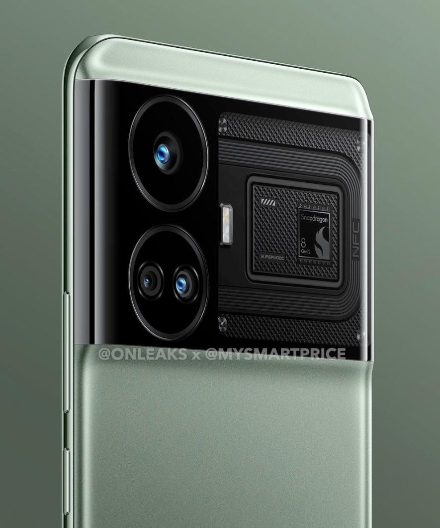 Incredibly curved surfaces? Realme new machine super large camera ...