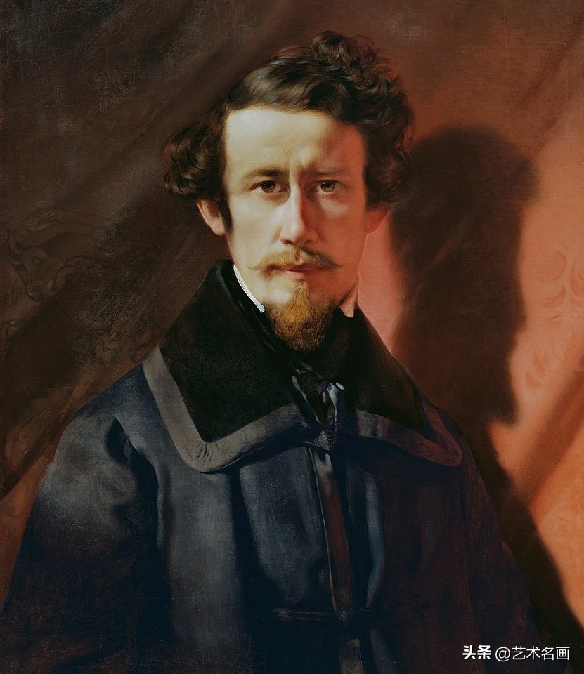 Austrian figure oil painting︱Works of artist Franz Abbey - iMedia