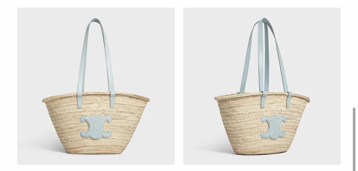 CELINE 2023 Spring/Summer Collection Bags: Mirror Silver & Soft Blue ...